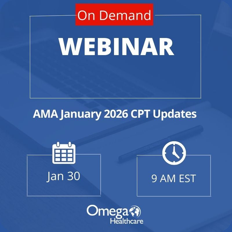 On-Demand - AMA January 2026 CPT Updates | Omega Healthcare